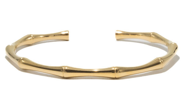 Stainless Steel Bamboo Cuff | PlayHardLookDope